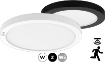 LED In/Opbouw Downlight LUNA G2 - PIR Sensor Pragmalux